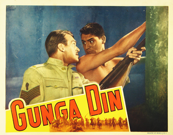 Gunga Din - Movie Posters Original Movie Poster Collectible Movie Posters